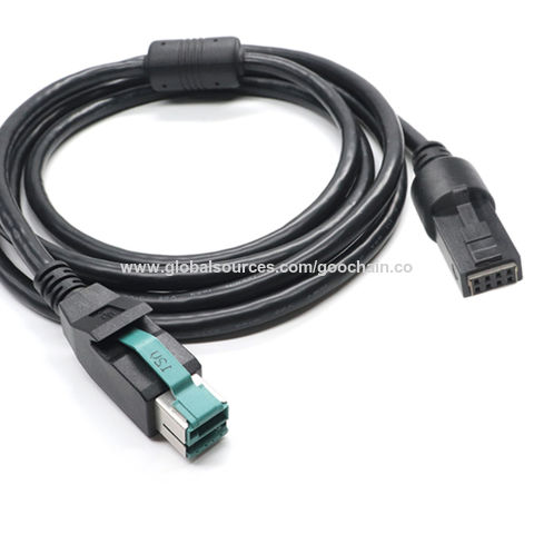 Buy Wholesale China 12v Powered Usb Data Cable,2*4pin Powered Usb To ...