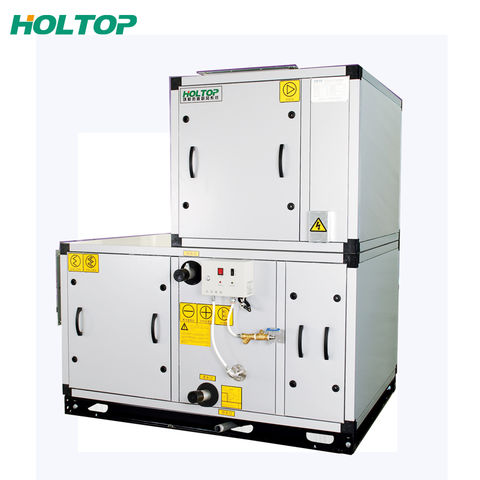 China Chilled water air cooler central ahu air handling unit rooftop on ...