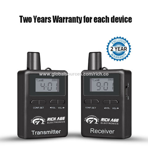 China Transceiver tour guide system talky walky device radio on Global ...