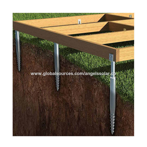 Buy Wholesale China Ground Screw Foundations For Garden Office Ground ...