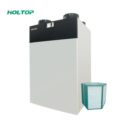 New Design Hrv Compact Vertical Top Ports Heat Recovery Ventilation ...