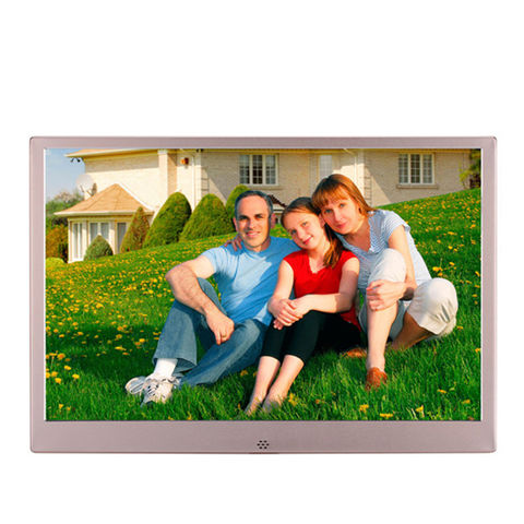 Buy Wholesale China 13-inch Metal Digital Photo Frame, Hd Video Player ...