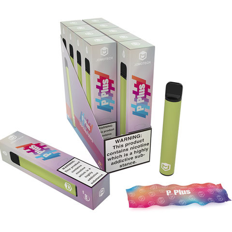 China JOMOTECH P PLUS 800 puffs Disposable vape 3.2ml volume 550mah battery pod vapor device on ...