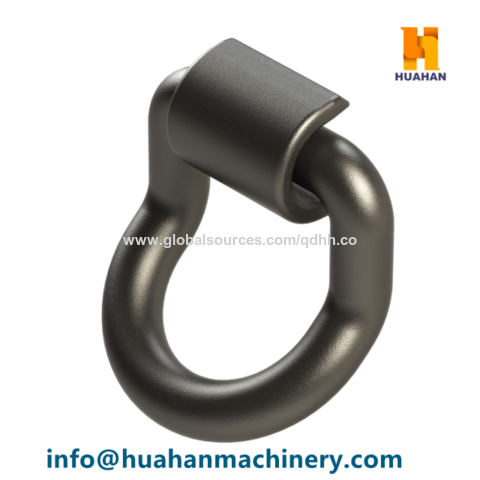 China Bent D-ring with wraps, forged carbon steel, self-colored on Global Sources,rigging ...
