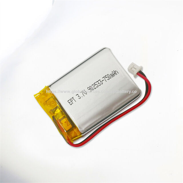 Customize lithium polymer battery 603048 800mAh 3.7V Li-PO battery soft ...