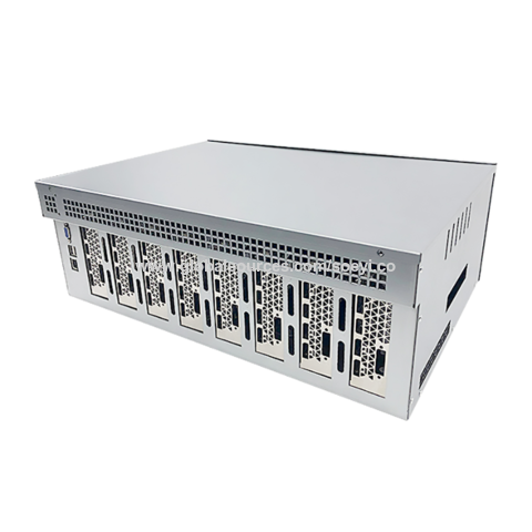 China Mining Rig Barebone System Case Rig Machine 8 GPU ETH Motherboard ...
