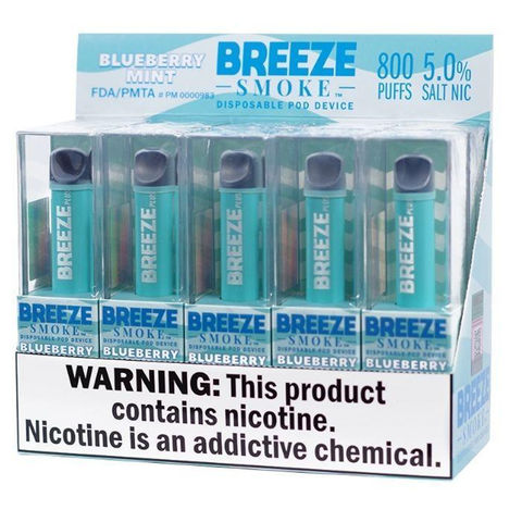 China Breeze Vape Disposable Device 650mAh Battery 800 Puffs Vape E ...