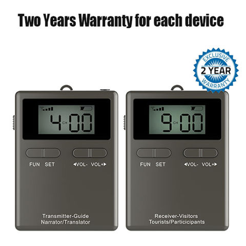 Buy Wholesale China One-to-many wireless tour guide system with ...