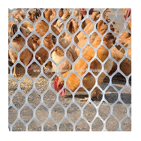 China Wholesale PVC Coated Plastic Poultry Netting (0.4m4m=1.3ftX13.1ft ...