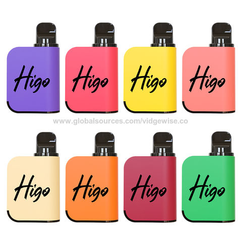 Higo Migic 5% Nicotine 4000 Puffs Mesh Coil 1200 mAh Battery Rectangle ...