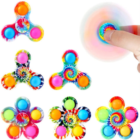 China Silicone Pop it toys spinning Fidget toys Popi spinning top Pop ...