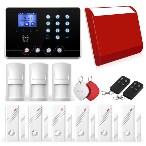 China OEM ODM Smart Life 4G WIFI GSM wireless Home alarm Wifi burglar ...