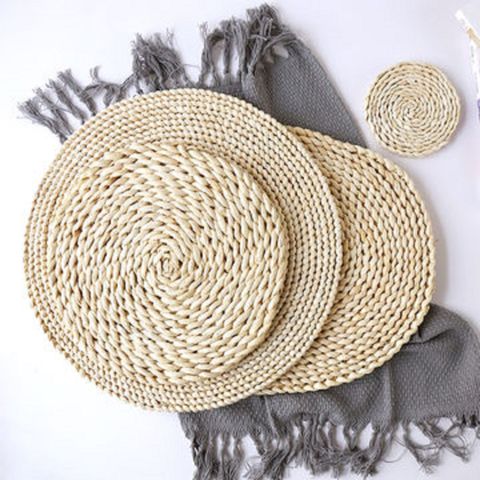 Buy Wholesale China Custom Natural Corn Husk Handmade Straw With Heat ...