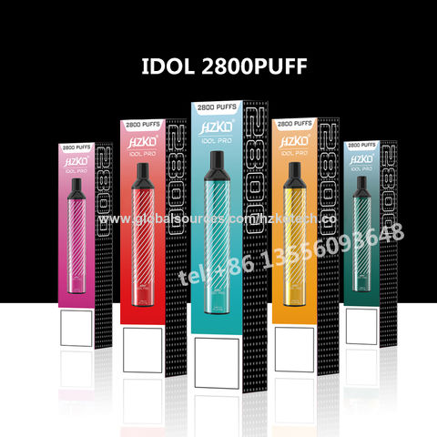 China Authentic HZKO IDOL MAX Disposable E-cigarettes device 1500mAh ...
