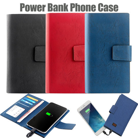 Buy Wholesale China Power Bank Case Portable Leather Mobile Phone Case ...