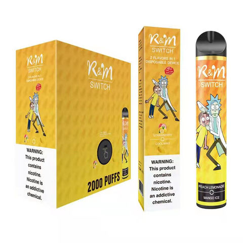 China Original Vape Pen RandM Switch 2000 Puffs Disposable Electronic ...