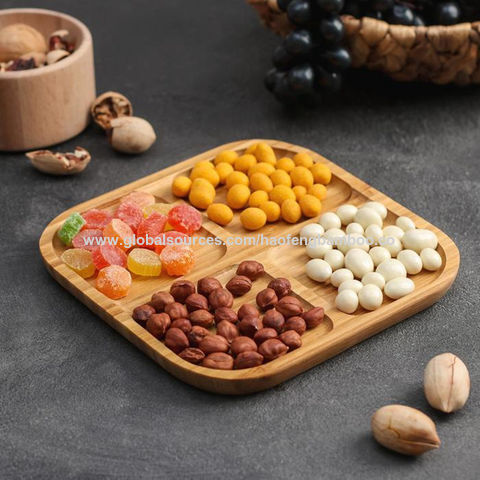 Buy Wholesale China Bamboo Tray, Square Wood Bamboo Serving Tray,bamboo ...