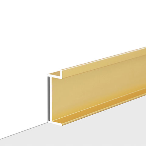 Buy Wholesale China Edge Trim Aluminum Alloy Baseboard Concealed ...