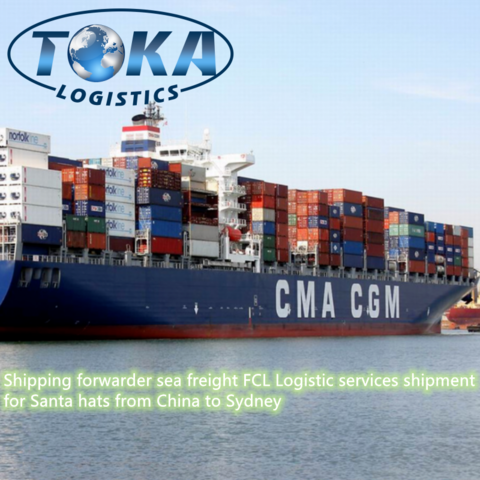Shipping forwarder sea freight FCL Logistic services shipment for Santa ...