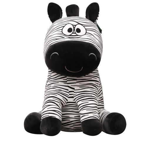China Cuddly zebra stuffed animal cartoon imitation zebra pillow on ...