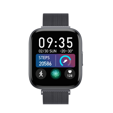 Bluetooth Android Smart Bracelet Watch 1.55inch Touch Screen Fitness ...