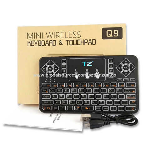 Buy Wholesale China Wireless Mini Keyboard 2.4g Rf/touchpad Mouse/7 ...
