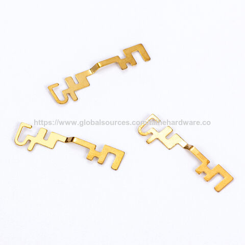 China Stamping Copper Electrical Bending Battery Shrapnel Brass ...