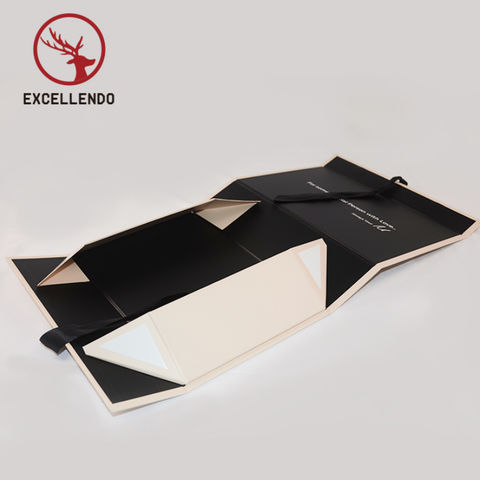 Buy Wholesale China Custom Made Rigid Foldable Magnet Gift Box With ...
