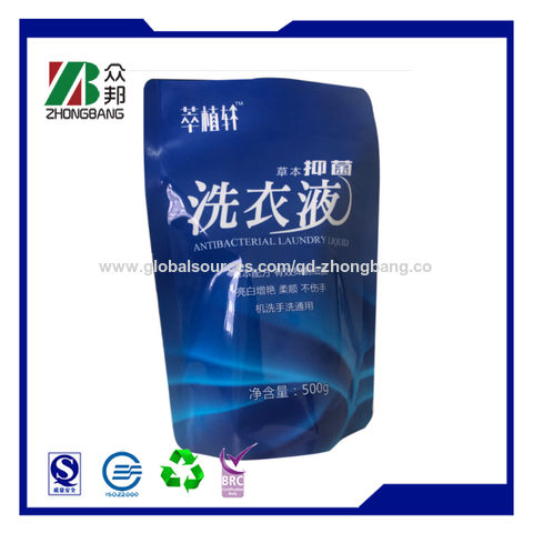 Washing Powder Packaging Bag Liquid Laundry Detergent Stand Up Pouch ...