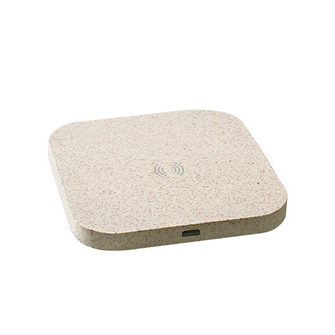 New Mini Eco Biodegradable Wheat Straw Charger Pad Material 5w Square ...