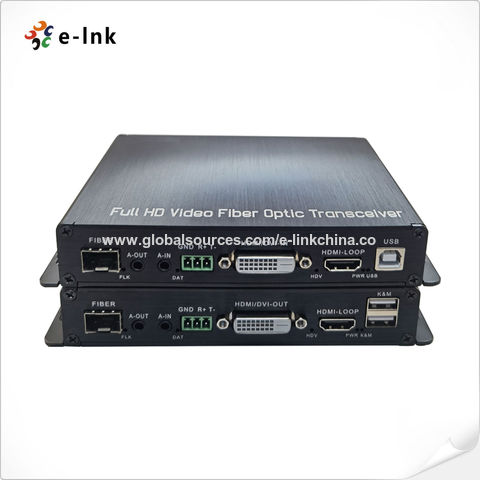 Buy Wholesale China 1ch 1080p Dvi + 1ch Usb Kvm + 1ch Rs232 + 1ch Bidi ...
