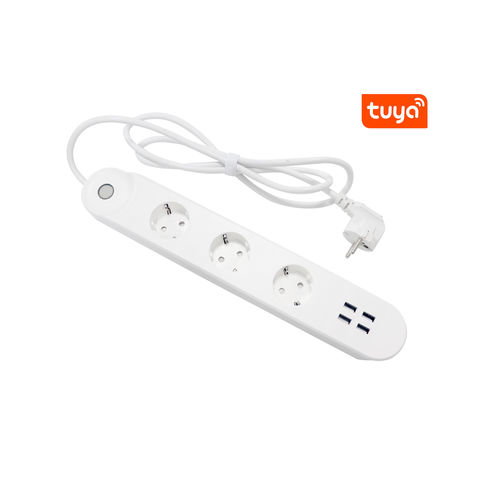 China Smart Power Strip WIFI& Bluetooth Power Strip EU Standard 3 ...