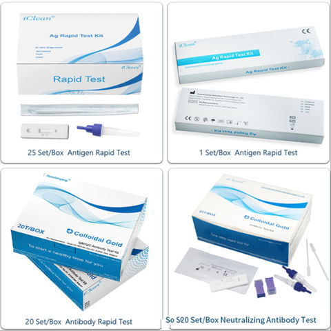 Iclean Medical Devices Strip Tests Antigen Diagnostic Rapid Selftest ...