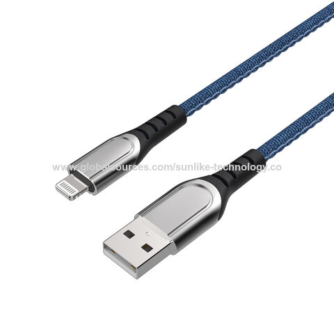 China MFi USB to lightning C89 cable,RPET cable on Global Sources,MFi ...