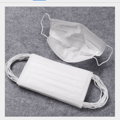 China Disposable Face Masks Breathable Dust Safety Masks 3 Layer on ...