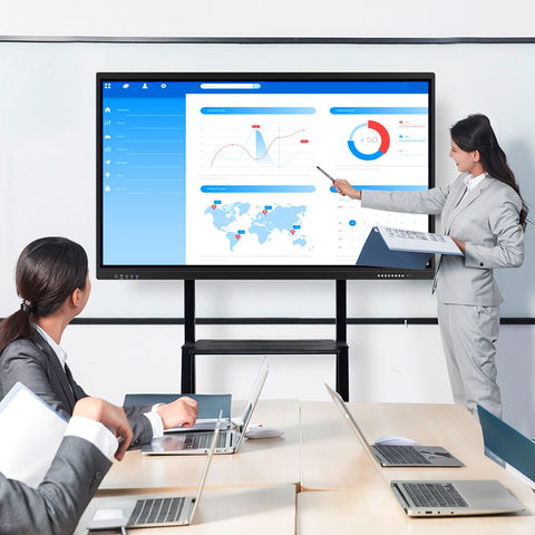 China Multi electronic 86 inch interactive flat panel digital ...