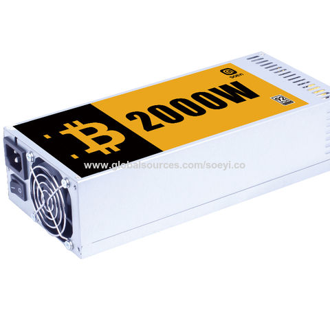 High Performance 2U Mining Power Supply 2000W 2200W GPU Miner PSU Power ...