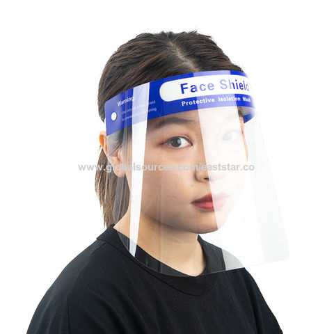 Buy Wholesale China Transparent Safety Sponge Face Shield Anti Fog ...