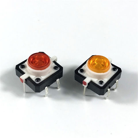 China Tactile switch ,illuminated tact switch 12*12mm psb normally open ...