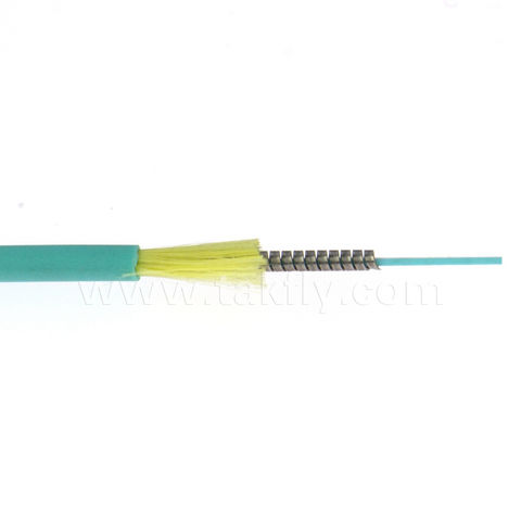 China 1 Core Simplex SM MM 2.0mm 3.0mm Indoor Armored Fiber Optic Cable ...