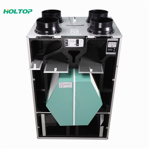 China Wall mounted 250m3/h vertical residential HRV on Global Sources ...