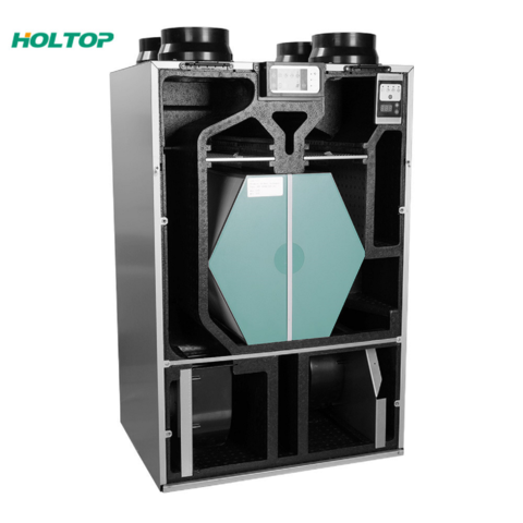 China Wall mounted 250m3/h vertical residential HRV on Global Sources ...