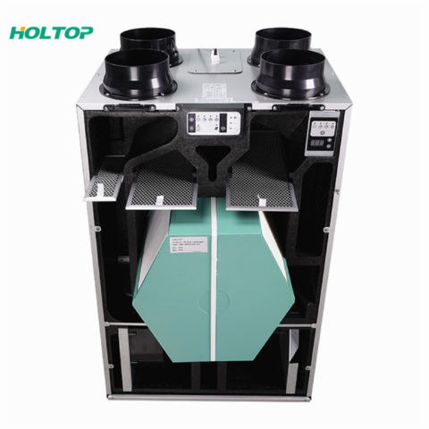 China HOLTOP Residential Home Compact Vertical HRV on Global Sources ...