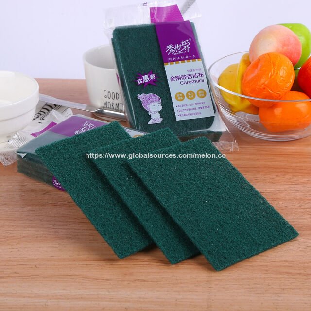 China Cleaning Multicolor Scrubber Scourer Nylon Heavy Duty Scouring ...