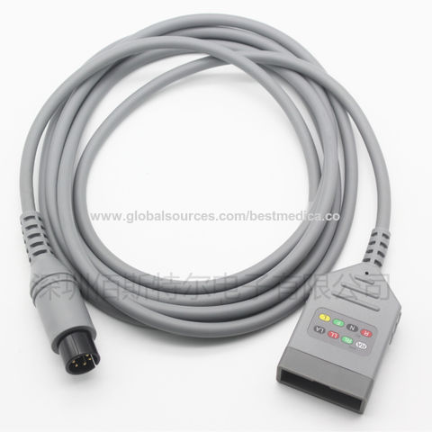 Buy Wholesale China For Ivy 7600 Radiotransparent Ecg 7800 Mri Cable ...