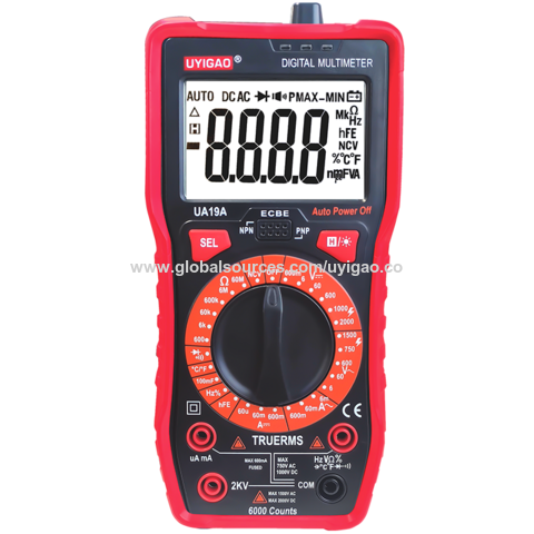 Buy Wholesale China 5999 Digital Multimeter For 2000v Dc And 1500v Ac ...