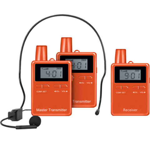 Buy Wholesale China Portable Tour Guide System With Two Pairs Of Multi ...