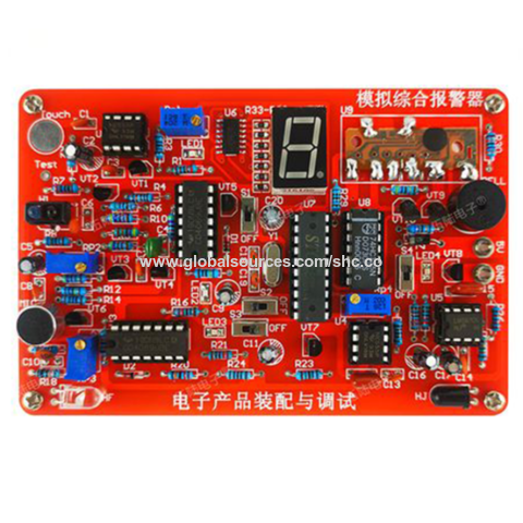 China PCBA Factory OEM Smart Intruder Alarm PCB Assembly in China Fast ...