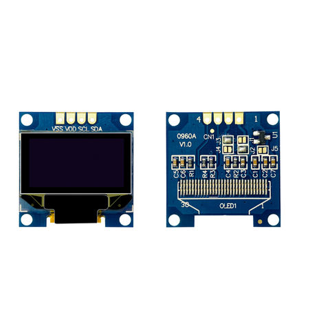 China 0.96 Inch OLED Display Module 128x64 Resolution While Blue Yellow ...