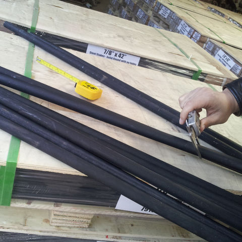 Buy Wholesale China Steel Square Stakes And Flat Stakes And Round ...
